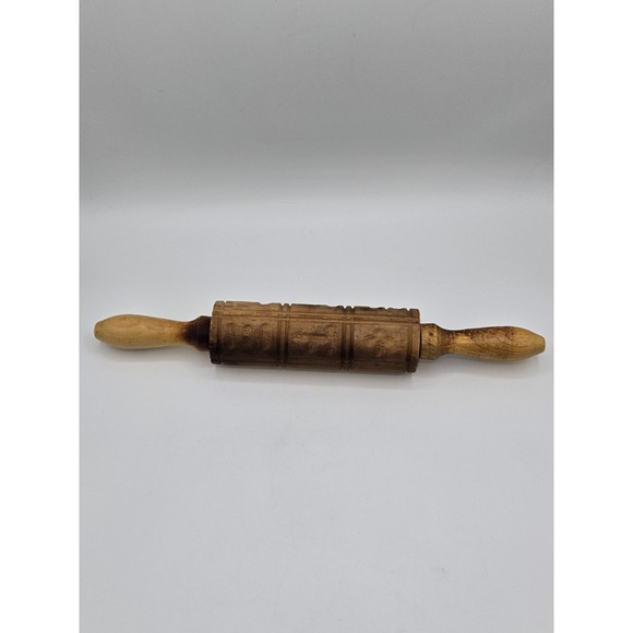 Kitchen | Vintage W Germany Carved Wooden Springerle Cookie Mold ...